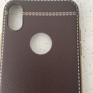 Accessories | Apple Iphone X Case Silicone Soft Cover Brown | Poshmark